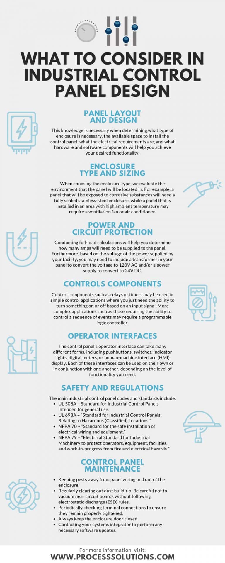 What to Consider in Industrial Control Panel Design | Process Solutions ...